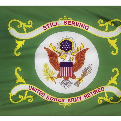 U.S. Army Retired | Eagle Flag
